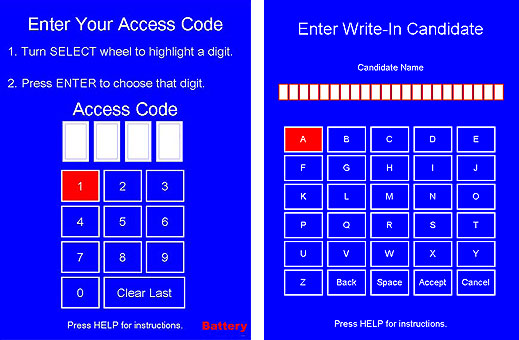 The Hart Voting System: Informal Usability Comments